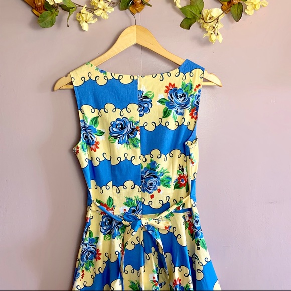 Aranee | Dresses | Aranee Classy Floral Sleeveless Picnic Dress | Poshmark